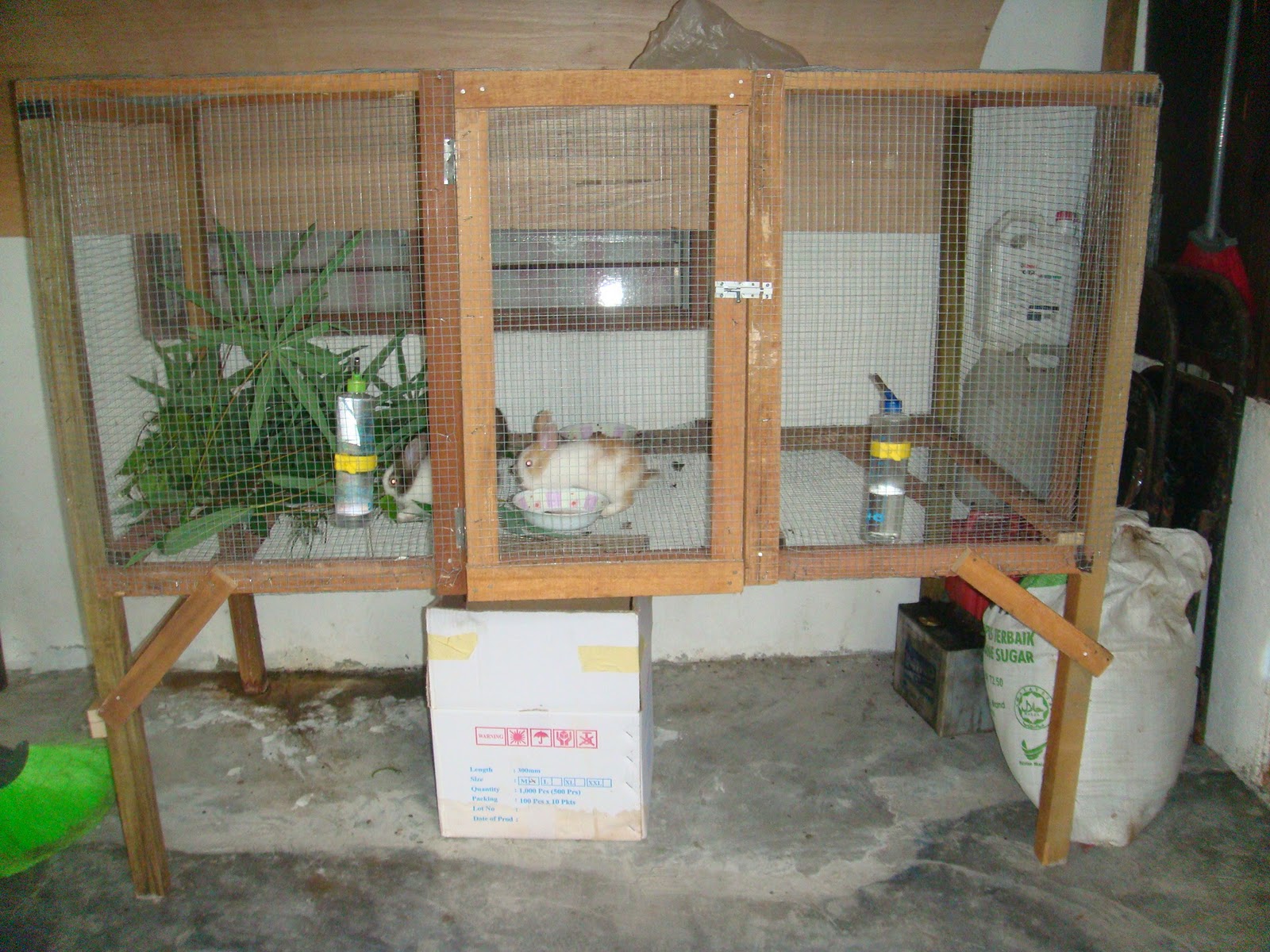 ARNABKU S AGRO ENTERPRISE: kandang arnab