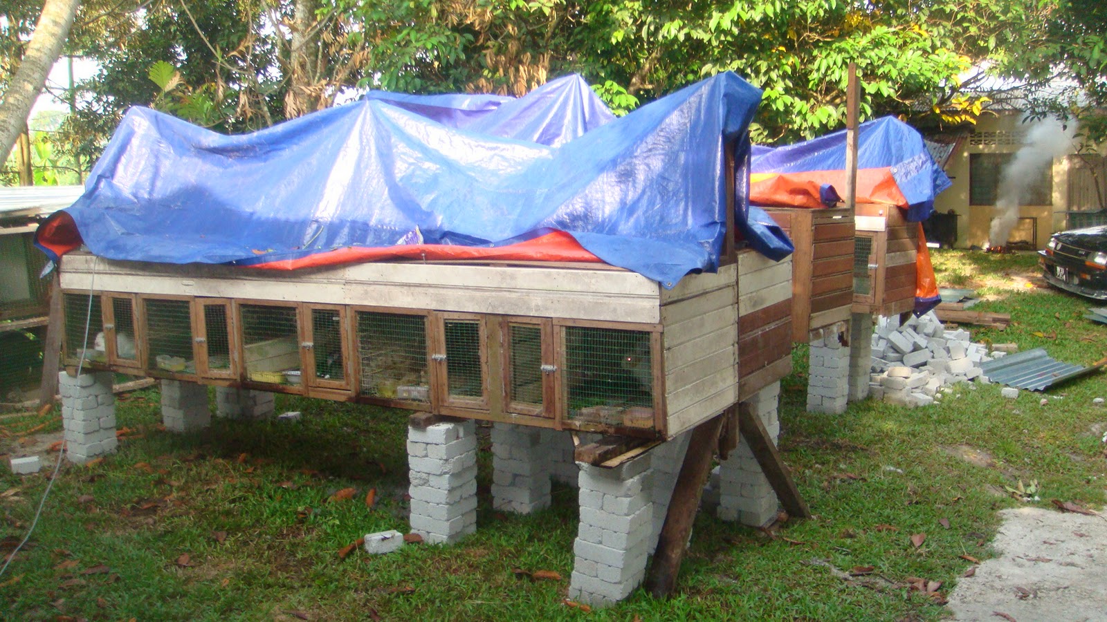 ARNABKU S AGRO ENTERPRISE: Membeli reban dan baka arnab