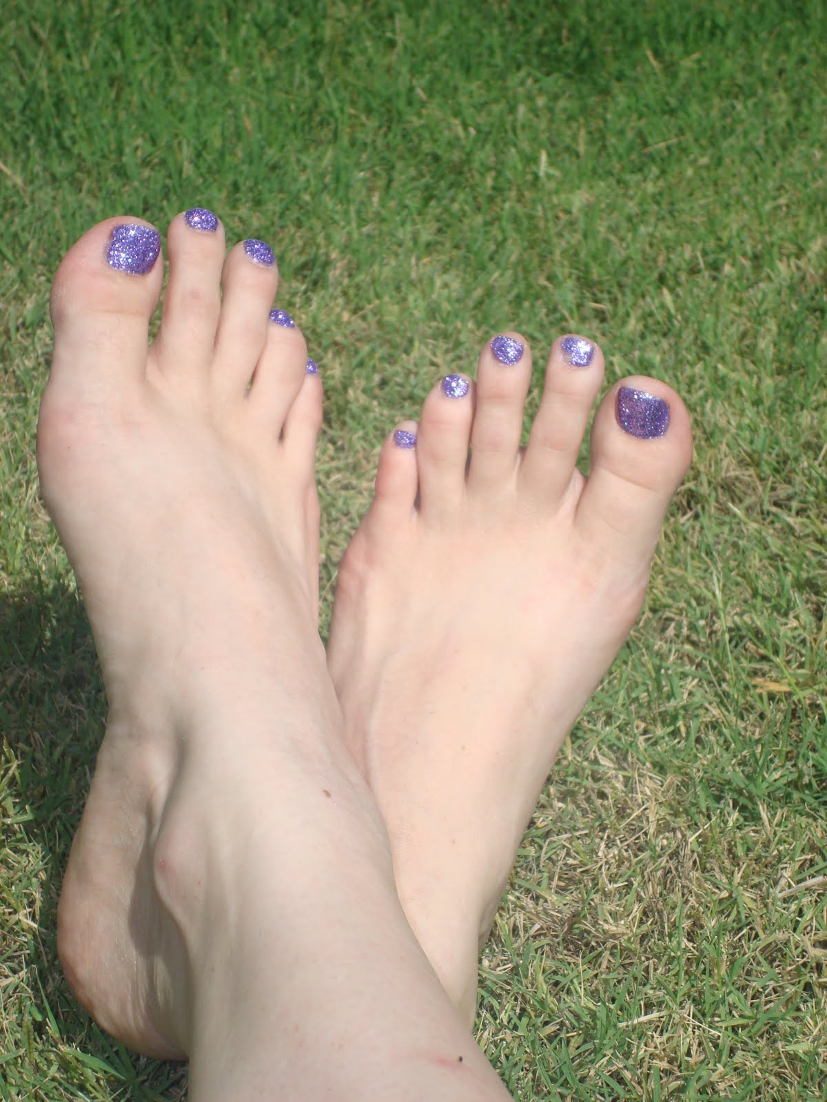 Glitter Toes by Kim