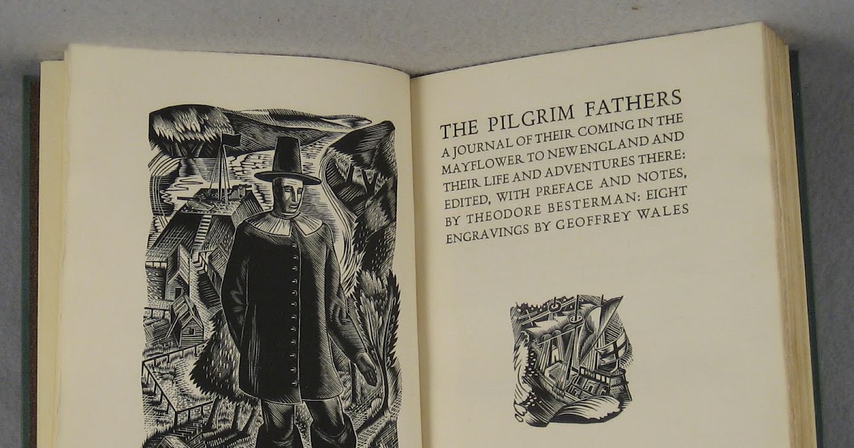 BOOKTRYST: Journal of the Pilgrim Fathers a Reason to Give Thanks