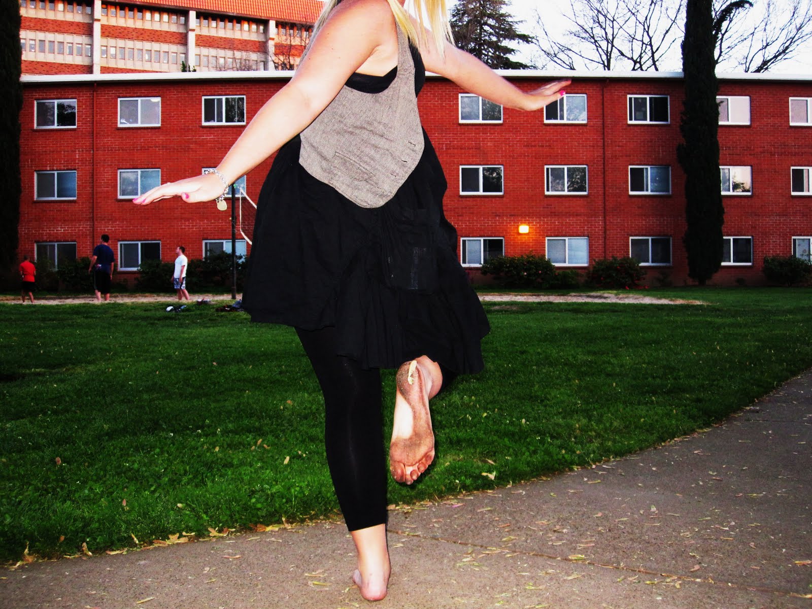 Ashley's World: A Day Without Shoes