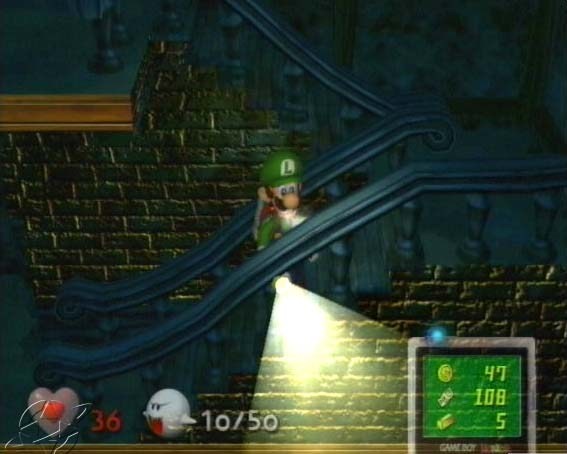 The Videogames Museum: LUIGI´S MANSION (GAME CUBE)