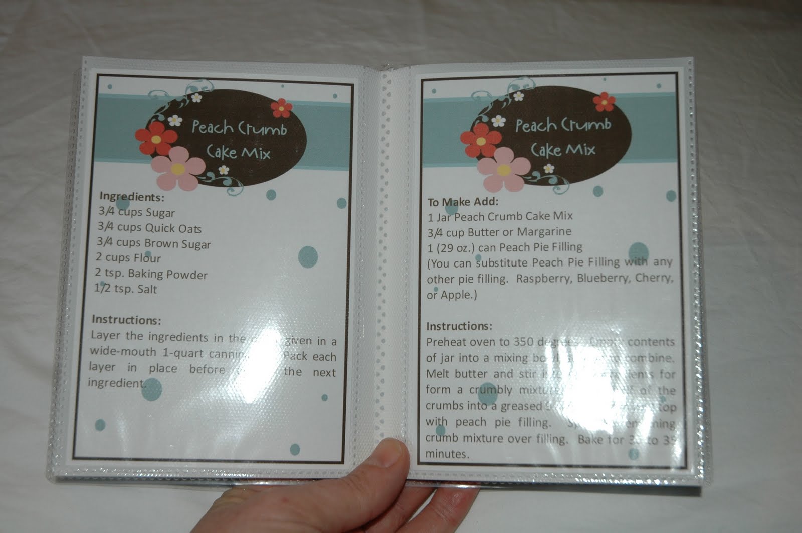 Prepared NOT Scared!: Mother's Day Mixes Recipe Book!