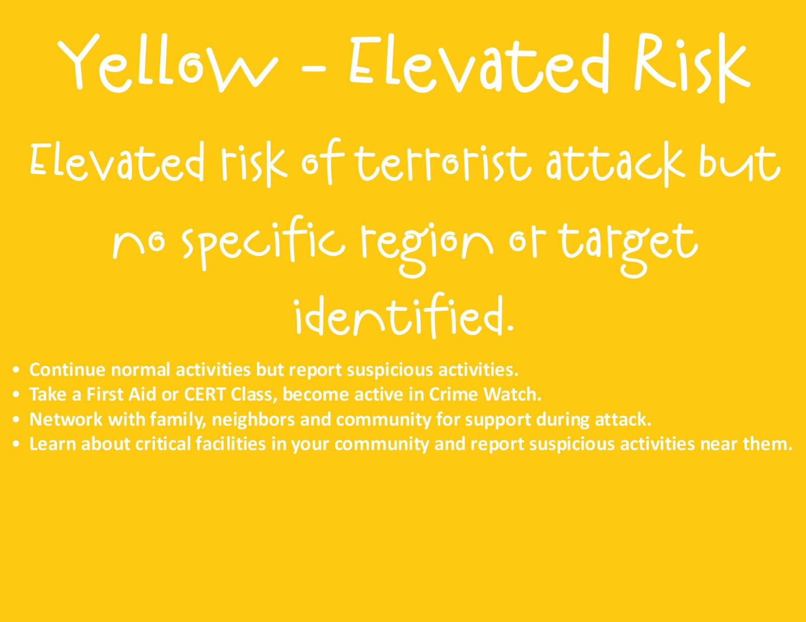 Prepared NOT Scared!: Ark Prep 101 - Homeland Security!