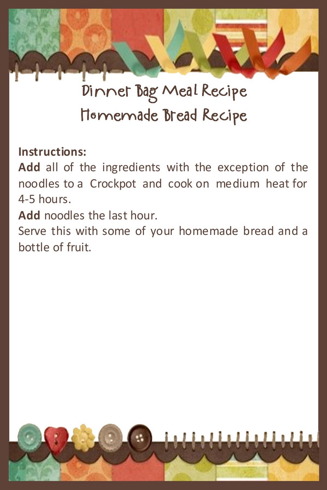 Prepared NOT Scared!: Food Storage Meals and Menu Planning - Dinner ...