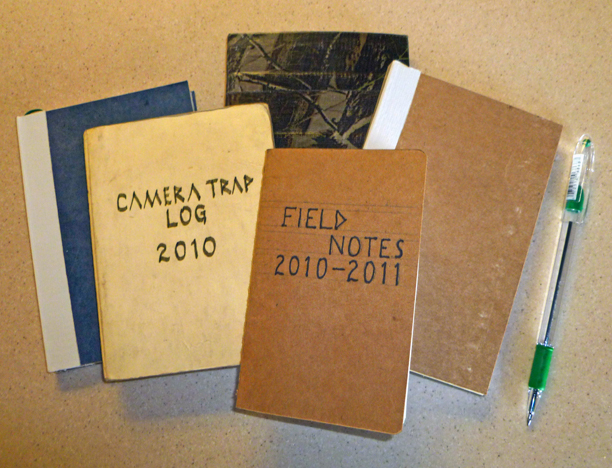 Camera Trap Codger: Notebooks for notekeeping