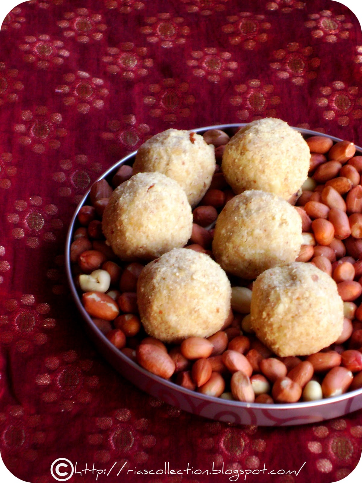 Ria's Collection: GUILT FREE PEANUT LADOO