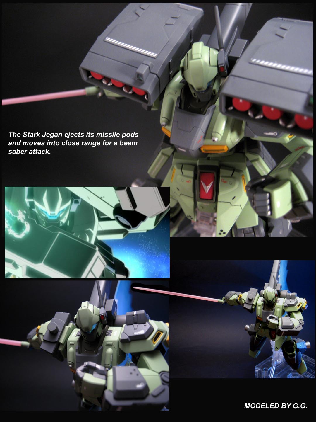 GUNDAM GUY: HG 1/144 Stark Jegan - COMPLETED