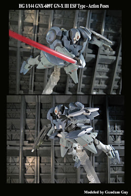 GUNDAM GUY: HG 1/144 GN-X III ESF Type - Completed (Work Logs & Action ...