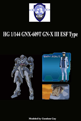 GUNDAM GUY: HG 1/144 GN-X III ESF Type - Completed (Work Logs & Action ...