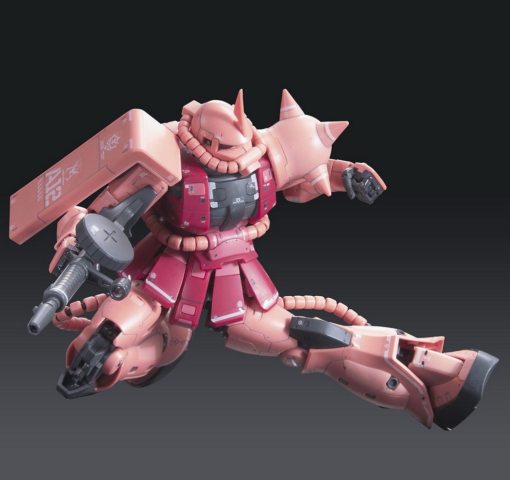 GUNDAM GUY: RG 1/144 MS-06S Char's Zaku II - Updated Images