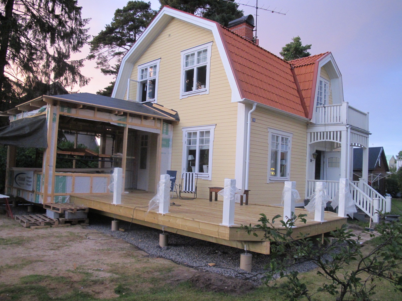 20-talshuset: Veranda, uterum, altan... (del 1)