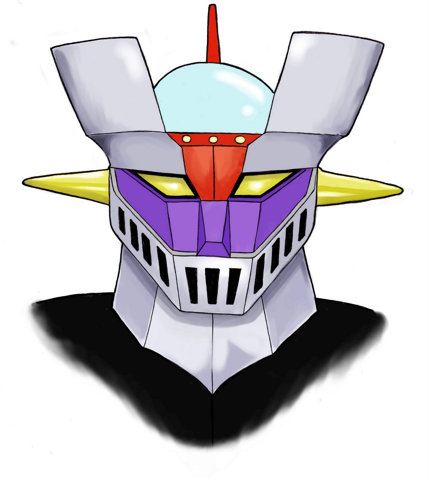 DAVID PUERTA DRAWINGS: MAZINGER Z (digital corel painter)