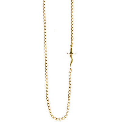 This Must Be The: THE CHAIN: Giles and Brother Embedded Dagger Necklace