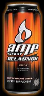 ADDICTED 2 ENERGY!: REVIEW OF AMP RELAUNCH