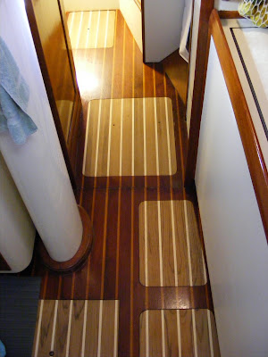 MEMORY ROSE: Refinishing Teak and Holly Sole