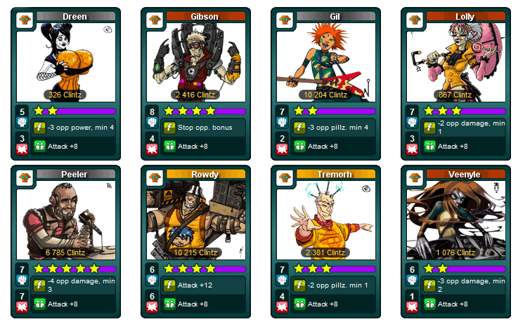 Urban Rivals Guide and Tips: How to win using the Junkz clan in Urban ...