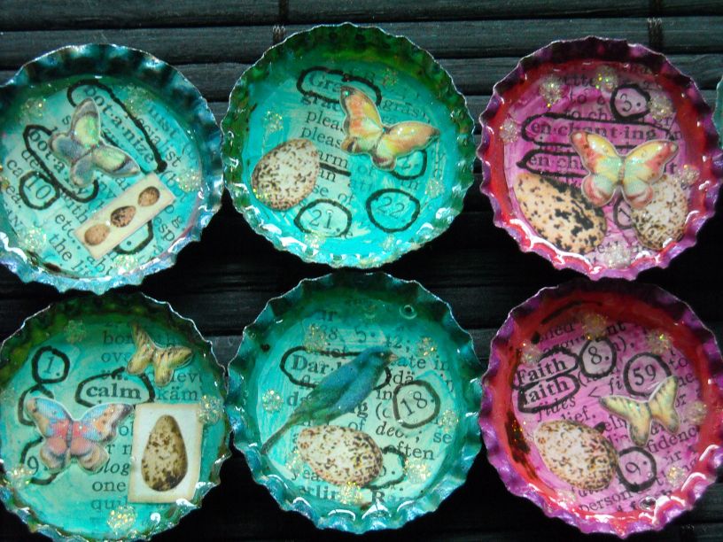 Altered Bottle Caps