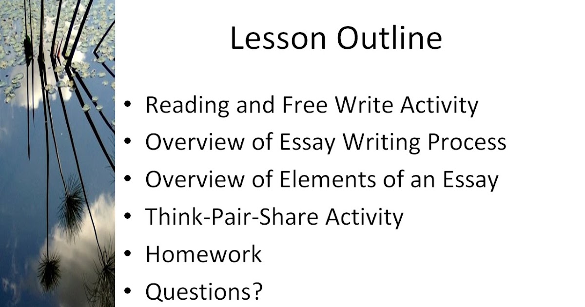 English 102 Analysis And Argument Lecture 8 Introduction To Essay Writing Process