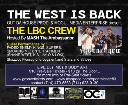 WORLDFAMOUSLBCCREW: LBC CREW LIVE IN OC MAY 7TH