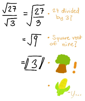 Kolokyal Math: Radical Operation: Division