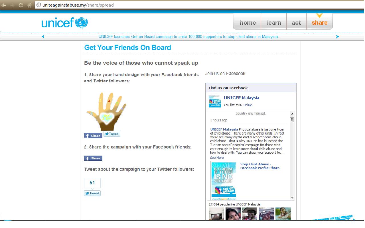 Allen'Secret Blog: Child Abuse ! Raise Hand For Unicef.