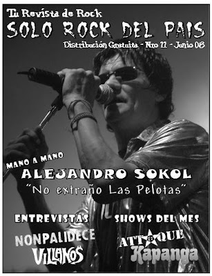 Solo Rock del País: Reviví la entrevista con Alejandro Sokol