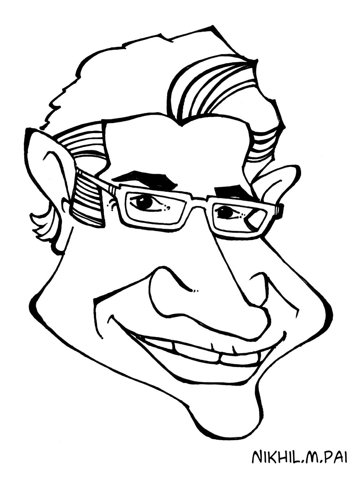 Cartoonist Nikhil Pai: 2010