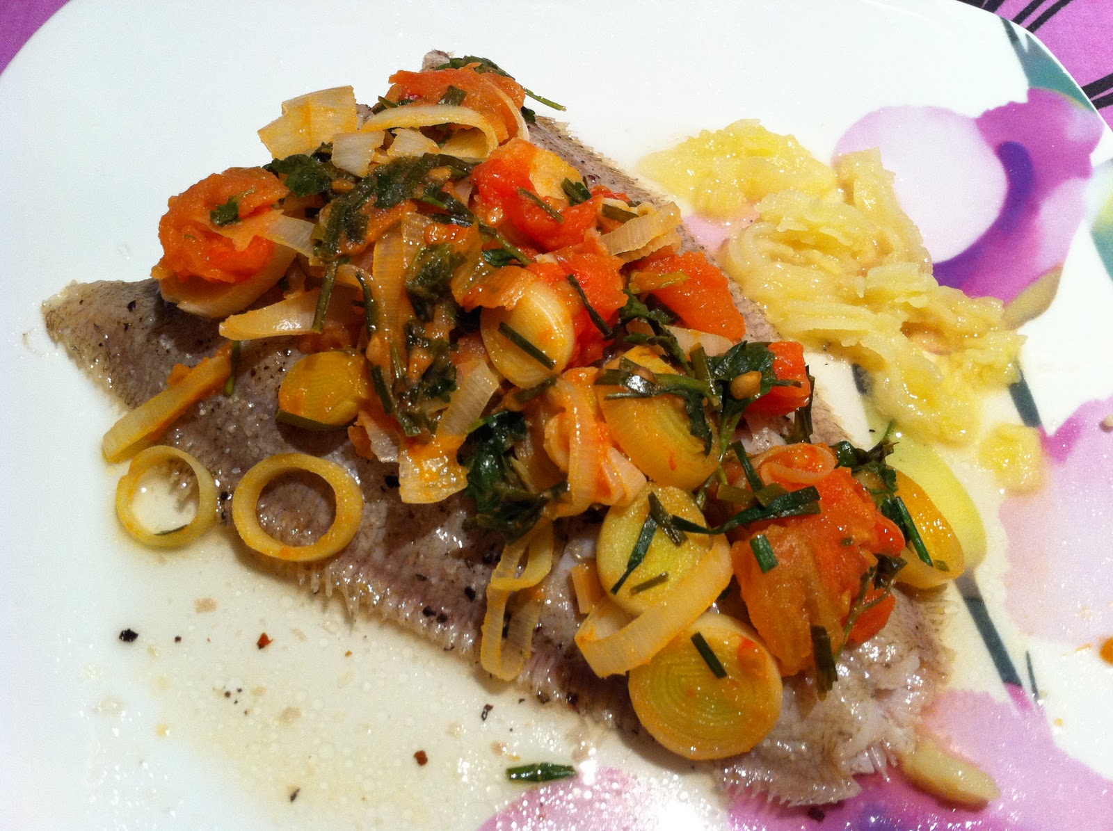 Las recetas de cocina de SofyLeon: Lenguado a las finas hierbas