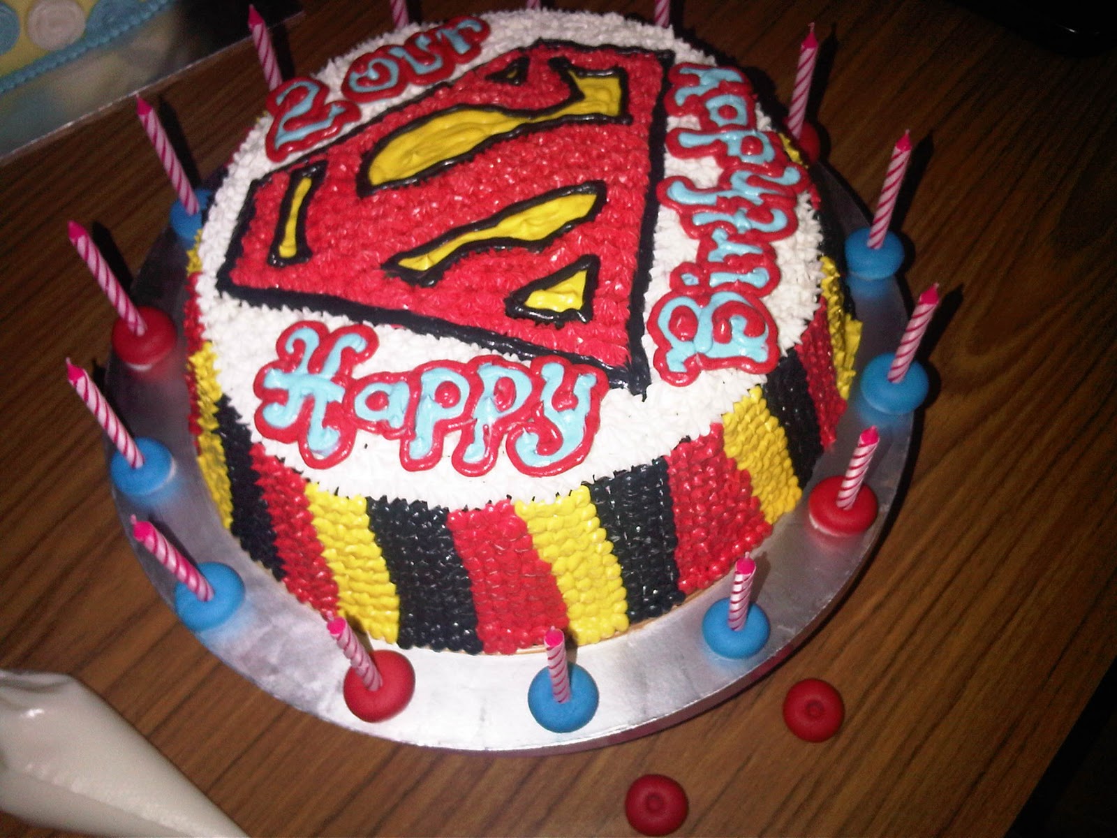 nan's: Superdad Birthday Cake