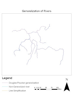 Taylor Lundeen's Geography 390 Blog: Map 4-Generalization of Rivers