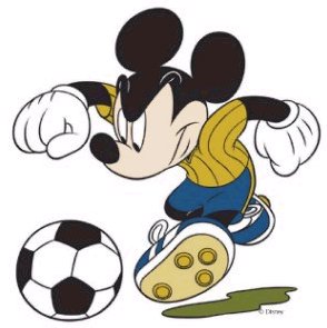 FREE Cartoon Graphics / Pics / Gifs / Photographs: Mickey Mouse soccer ...