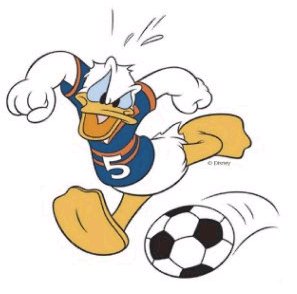 FREE Cartoon Graphics / Pics / Gifs / Photographs: Donald Duck soccer ...