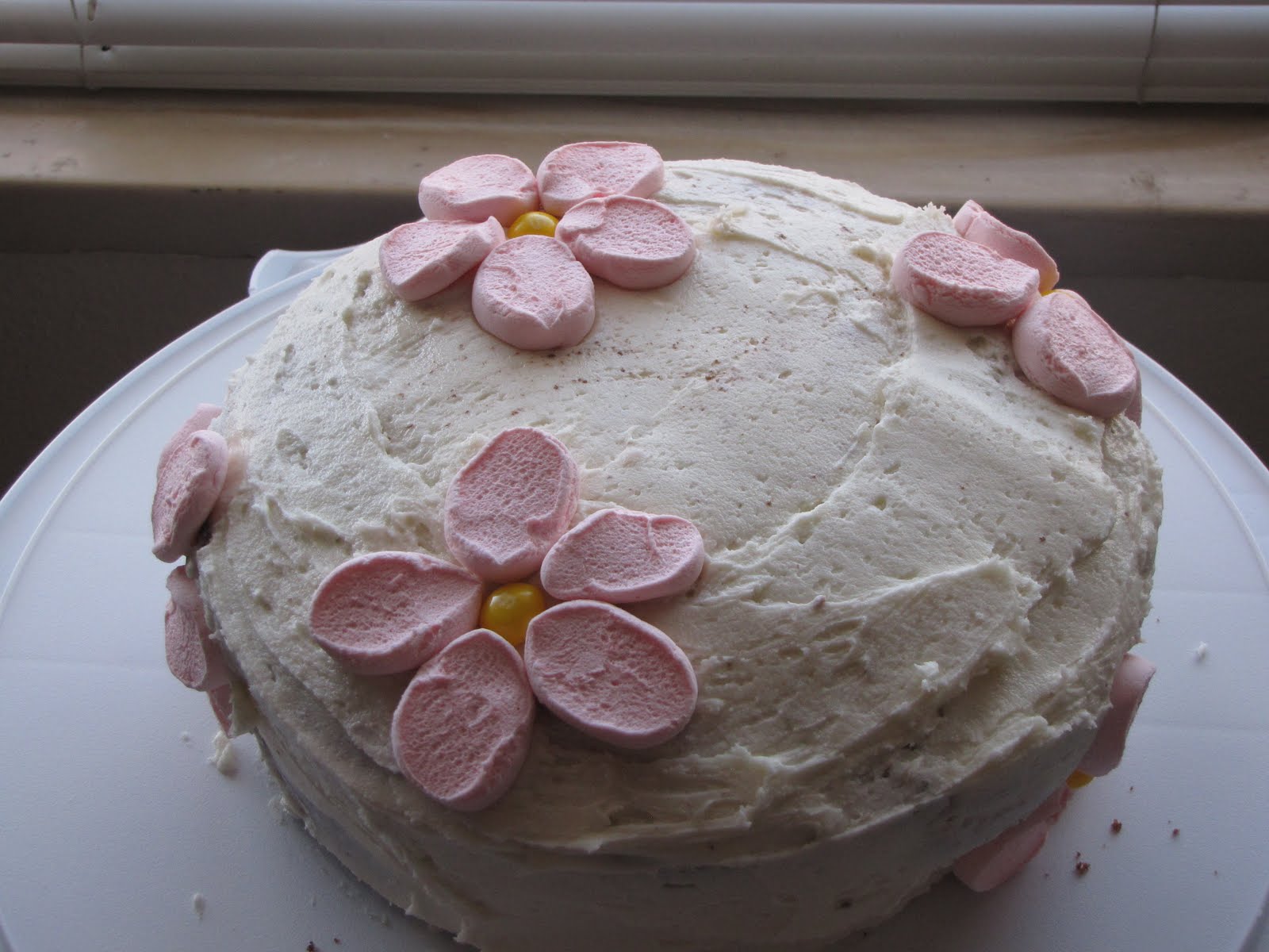 She s Crafty Flower Birthday Cake
