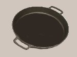 ramblings on cast iron: Cast iron 20 inch skillet