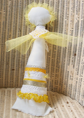 Crafty Templates: Making a fabric angel