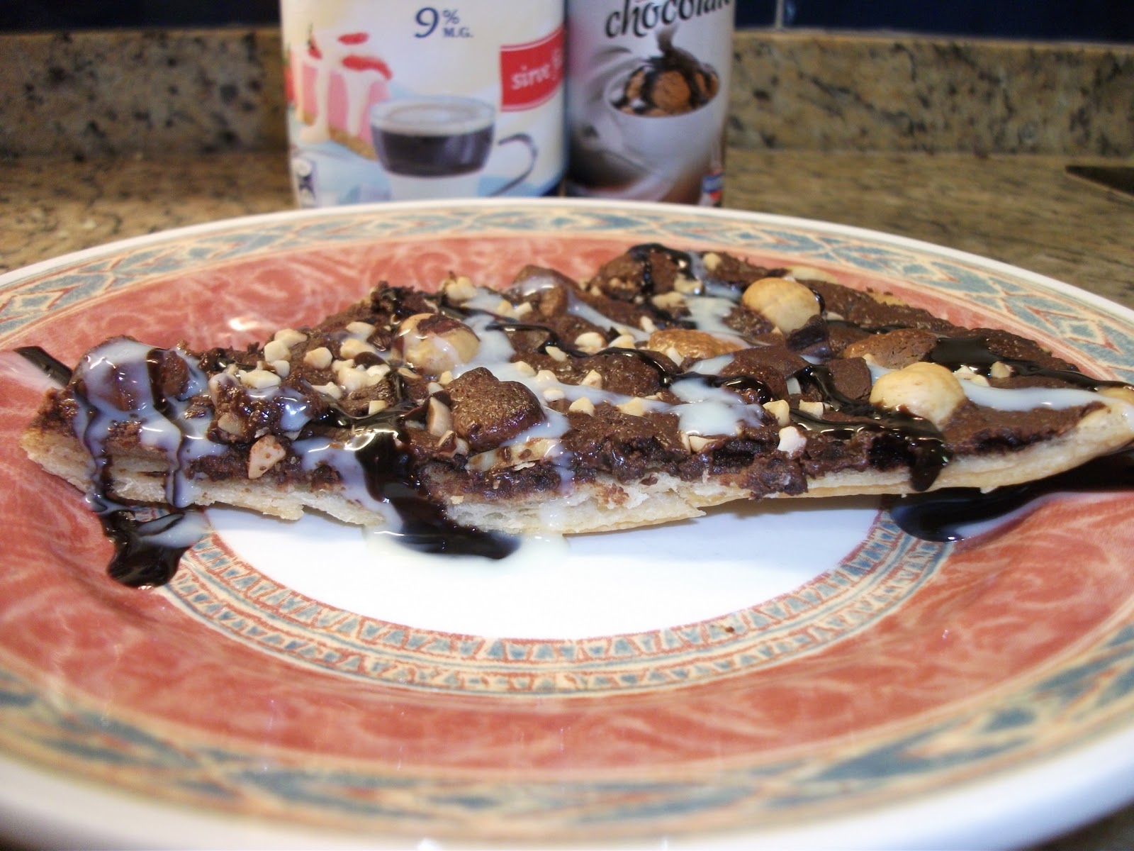 Cosas de Marga: PIZZA DE CHOCOLATE