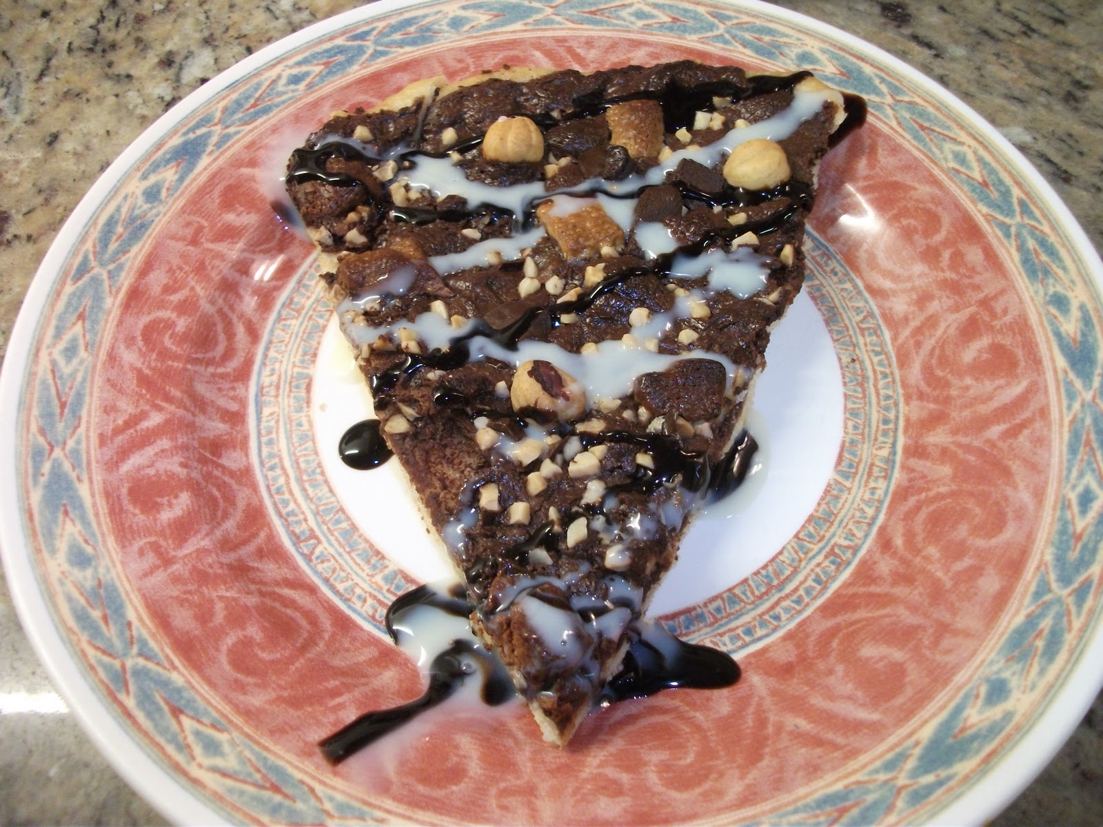 Cosas de Marga: PIZZA DE CHOCOLATE