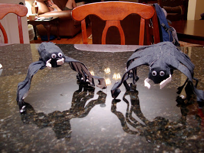 Toilet Paper Roll Spiders