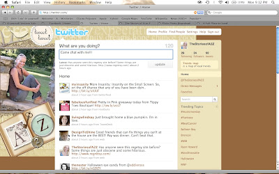 DIY Customized Twitter Background