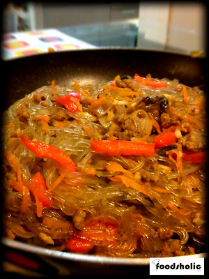 foodsholic: eat, drink & be merry: Chap Jae [Stir Fried Korean Glass ...