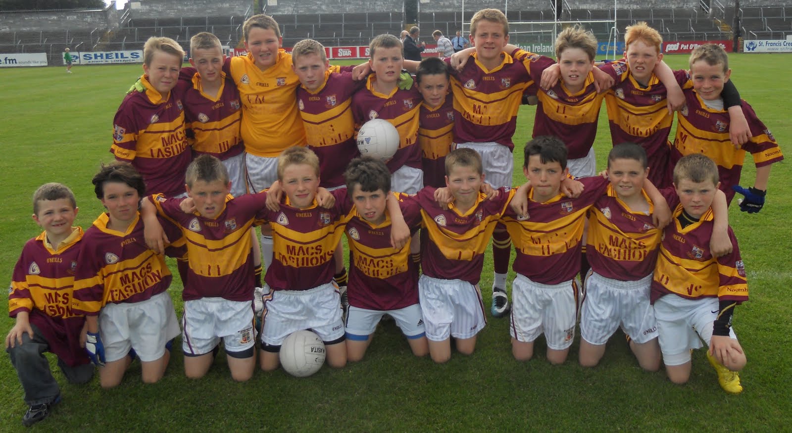 Maroon & Amber: U12 Garda Tournament Final
