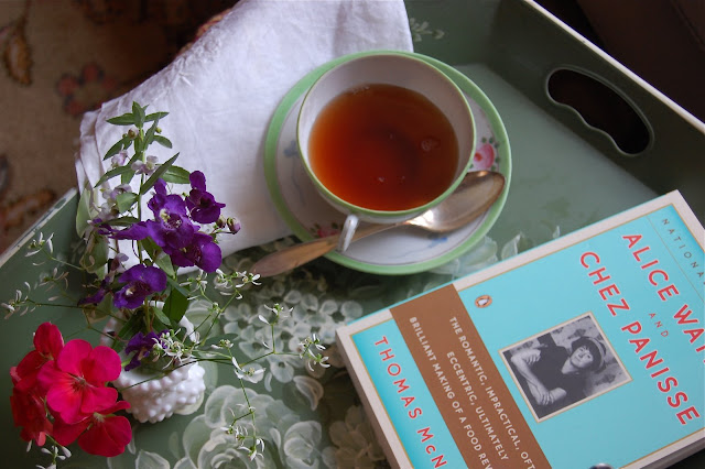 Little Red House: Tea in the Library