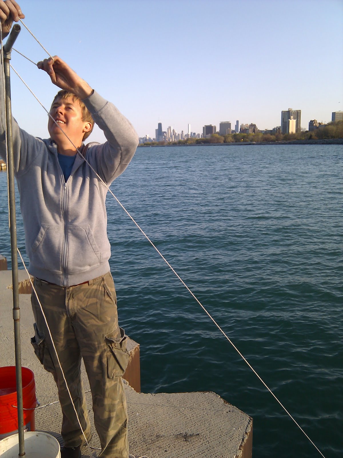 Chicago Smelt Fishing 2010