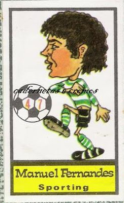 ARMAZÉM LEONINO - SPORTING: MANUEL FERNANDES - o meu Nº 9