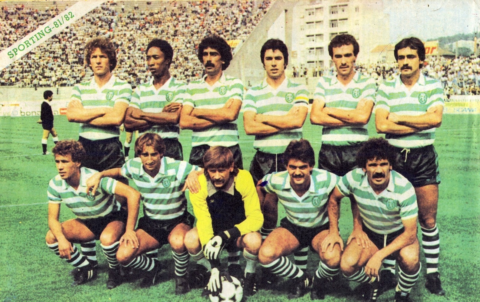 ARMAZÉM LEONINO - SPORTING: Equipa do Sporting 1981/82 (Campeão)