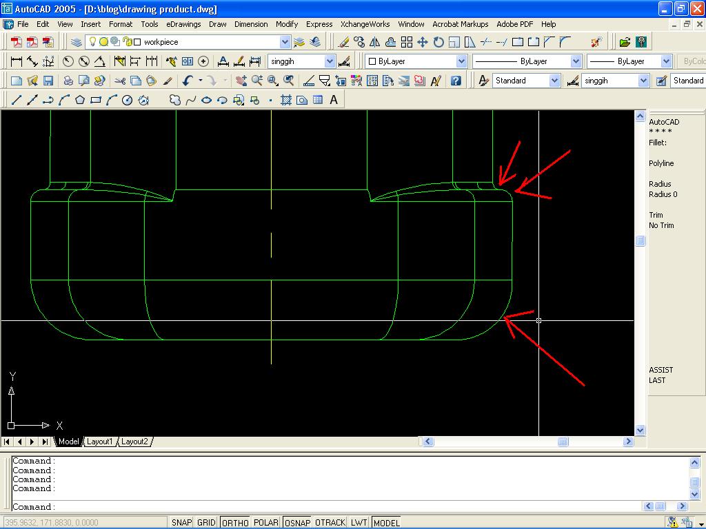 AutoCAD BLOGGERS: FILLET