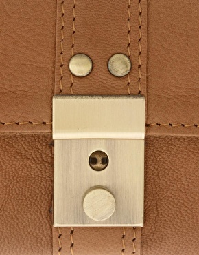 ladies' elegant: ASOS Leather Push Lock Purse