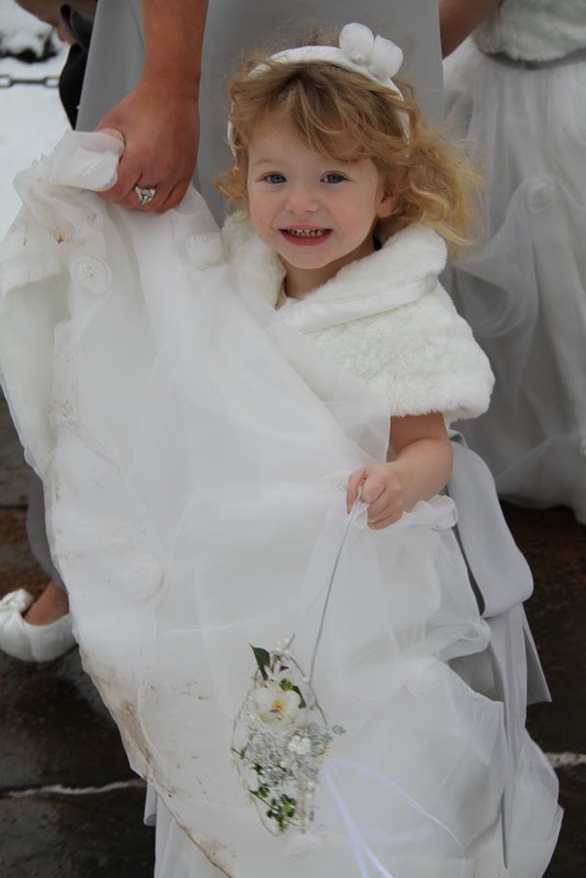 The Beautiful "White Christmas" Wedding of Emma & Karl at St Chads ...