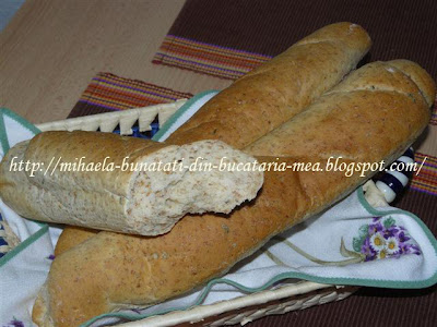 bunatati din bucataria mea: baghete in toate felurile